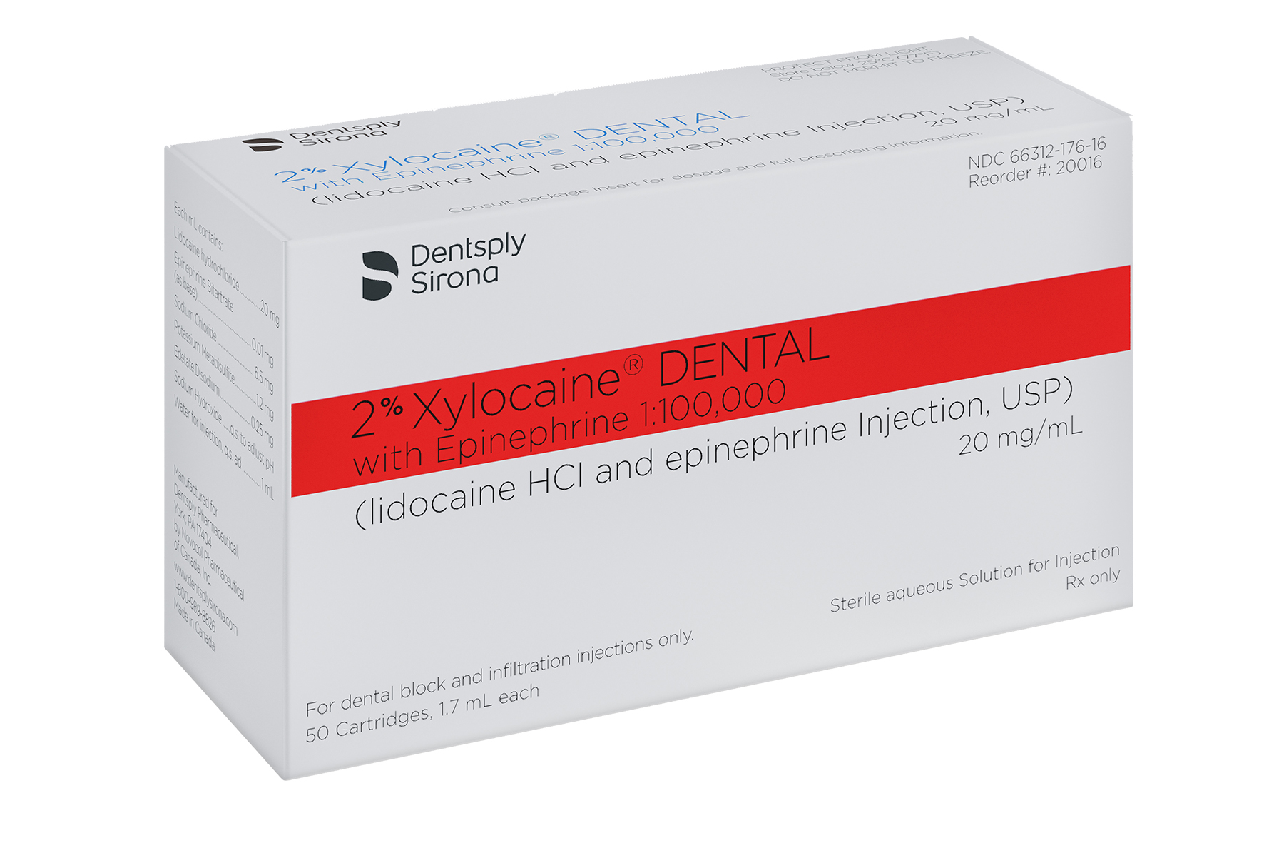 Xylocaine: Dental Lidocaine with Epinephrine | Dentsply Sirona Australia